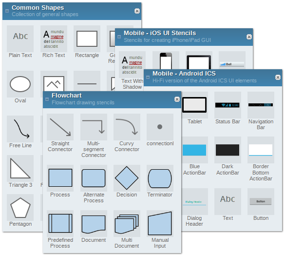 Pencil - Multiplatform GUI Prototyping
